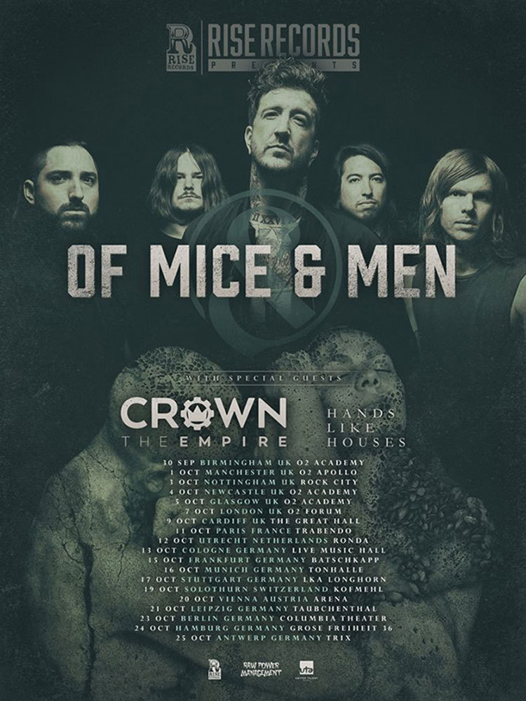 Crown The Empire Tour Poster
