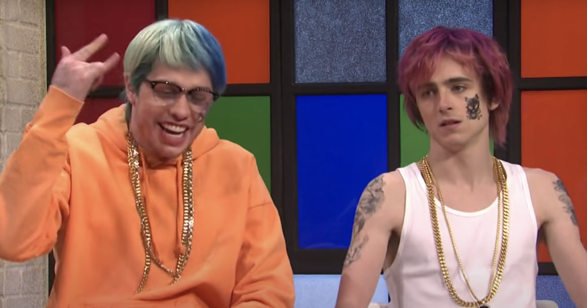 Watch Timothée Chalamet and Pete Davidson parody… | Kerrang!