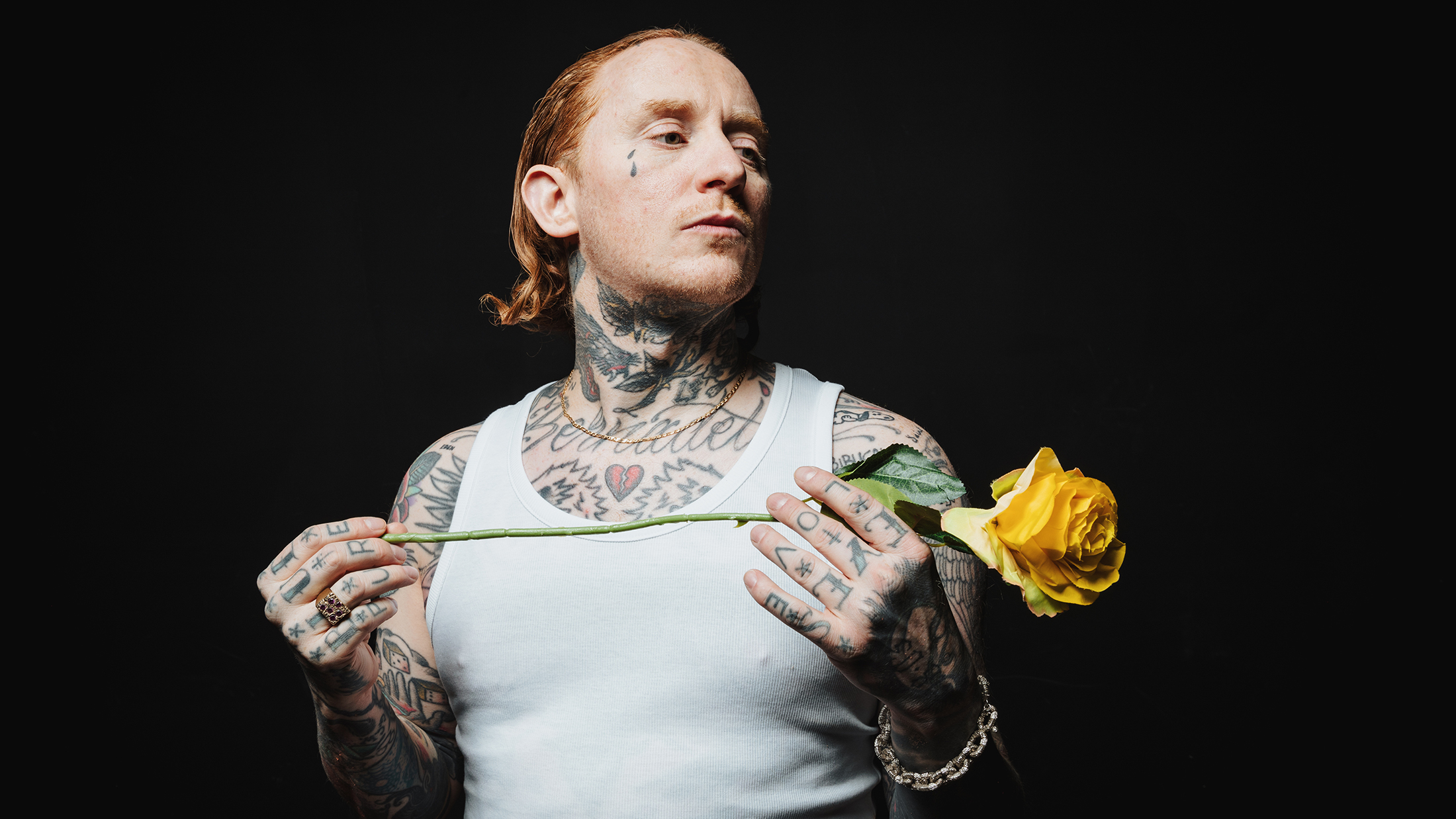 Frank Carter Hand Tattoos