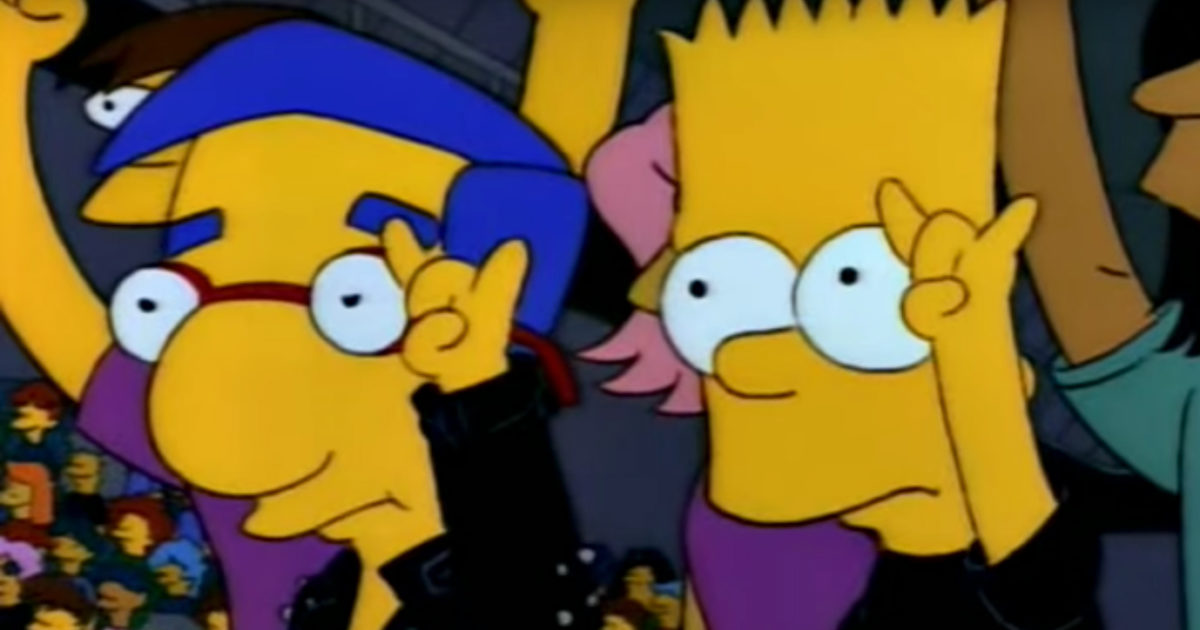 Homero Simpson En Rockstars