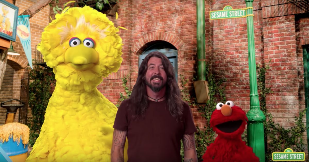 Watch Dave Grohl's Adorable Appearance On Sesame Street | Kerrang!