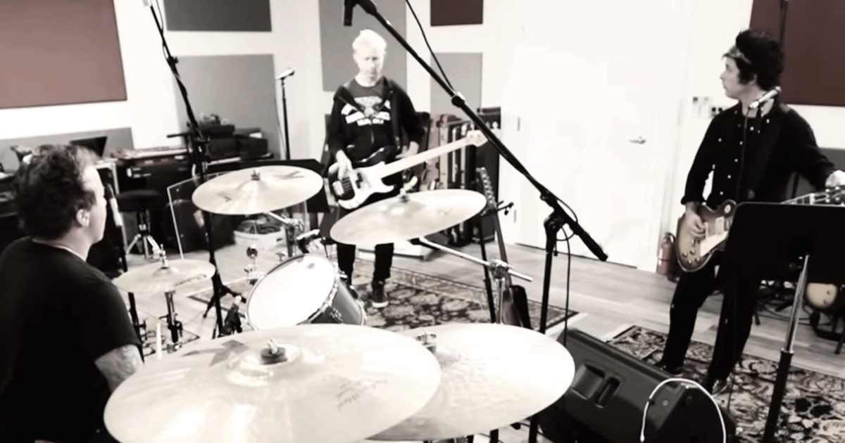 Watch: Green Day preview new music from the studio | Kerrang!