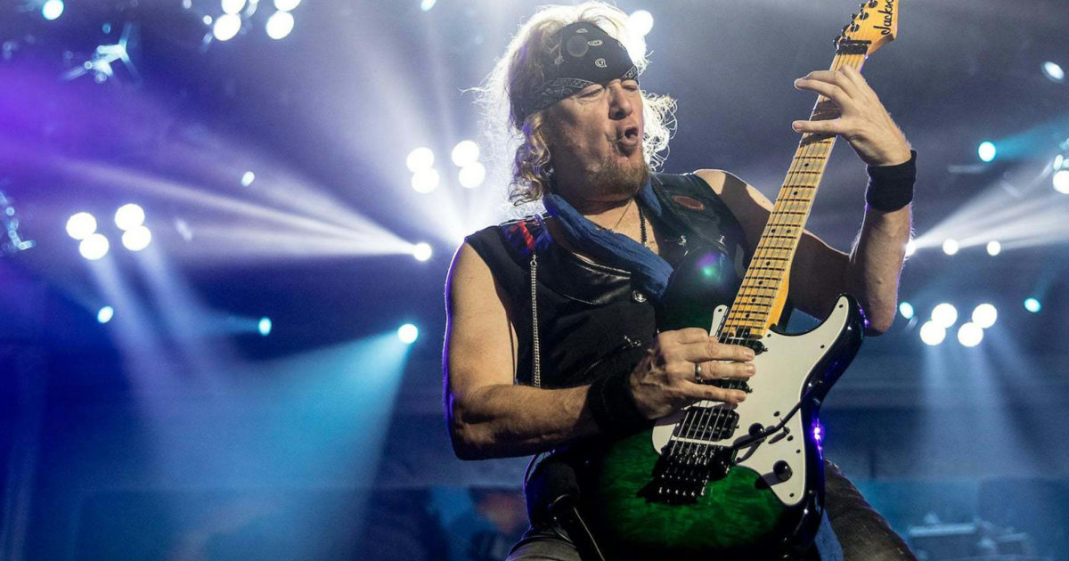 “We will start again”: Adrian Smith’s home has been… | Kerrang!