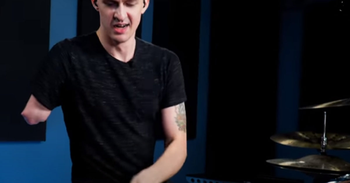 Watch This Awesome One-Armed Drummer Tear Through… | Kerrang!