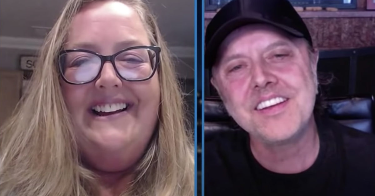 Watch Metallica's Lars Ulrich Surprise A COVID-19 Nurse | Kerrang!
