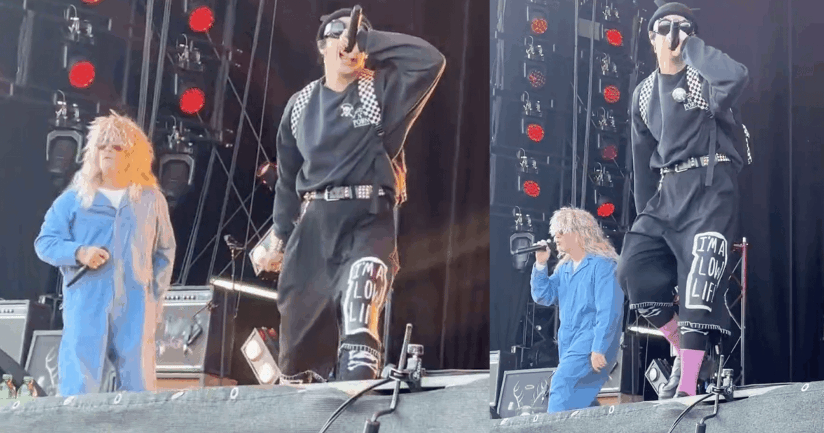 Watch YUNGBLUD perform Break Stuff with Limp Bizkit | Kerrang! Watch YUNGBLUD perform Break Stuff with Limp Bizkit | Kerrang!