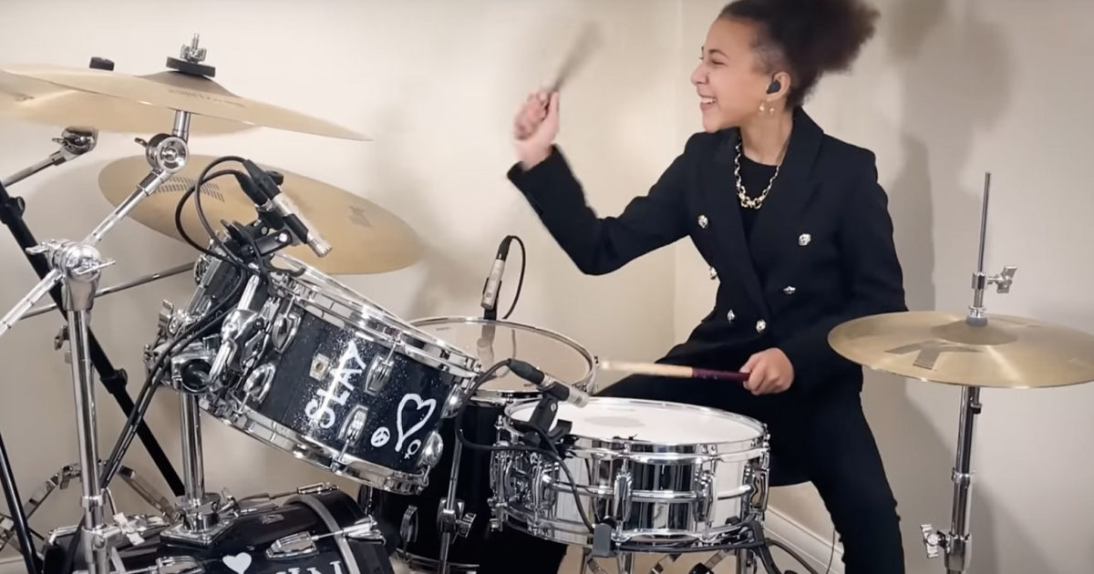 Watch Nandi Bushell’s “most difficult drum cover” ever | Kerrang!