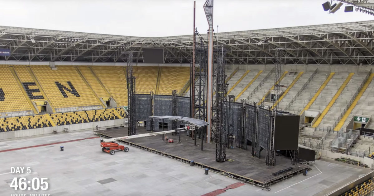 This Time-Lapse Video Of Rammstein's Stage Being Built Is… | Kerrang! This Time-Lapse Video Of Rammstein's Stage Being Built Is… | Kerrang!
