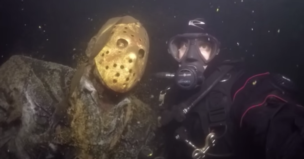 Someone Put A Statue Of Jason Voorhees In A Minnesota Lake… | Kerrang!
