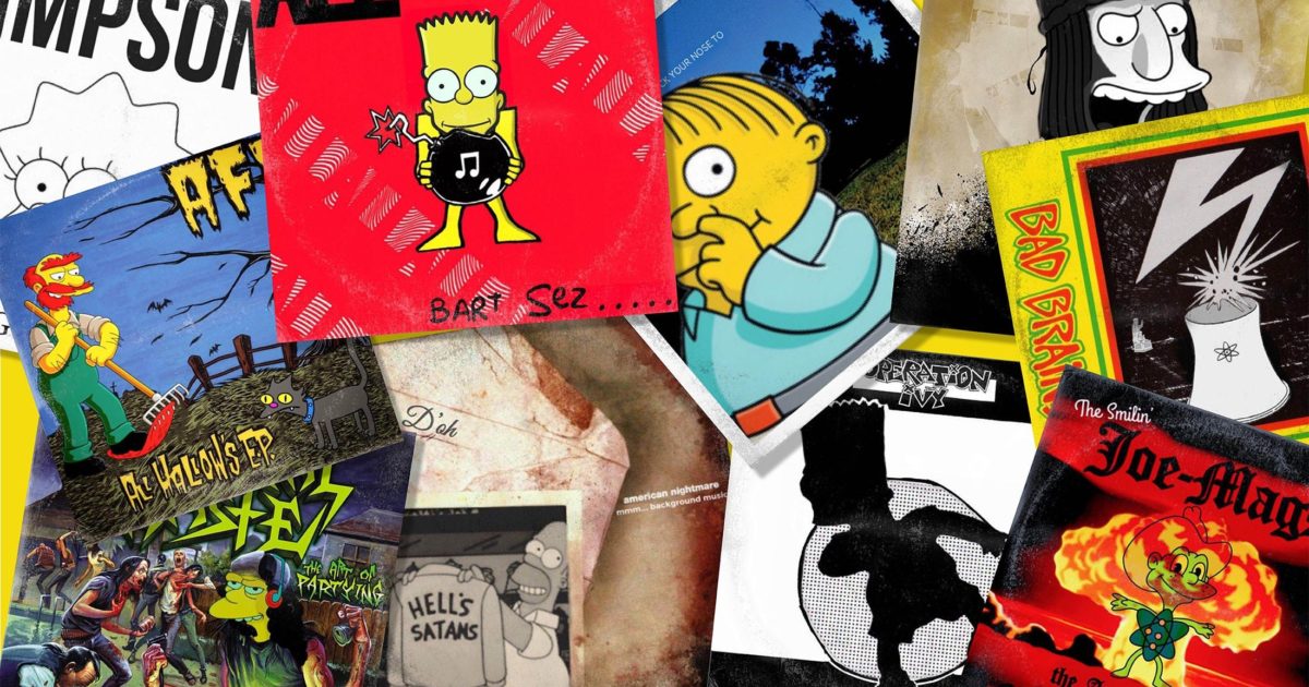 The Simpsons Meet Your Favourite Punk Albums | Kerrang!