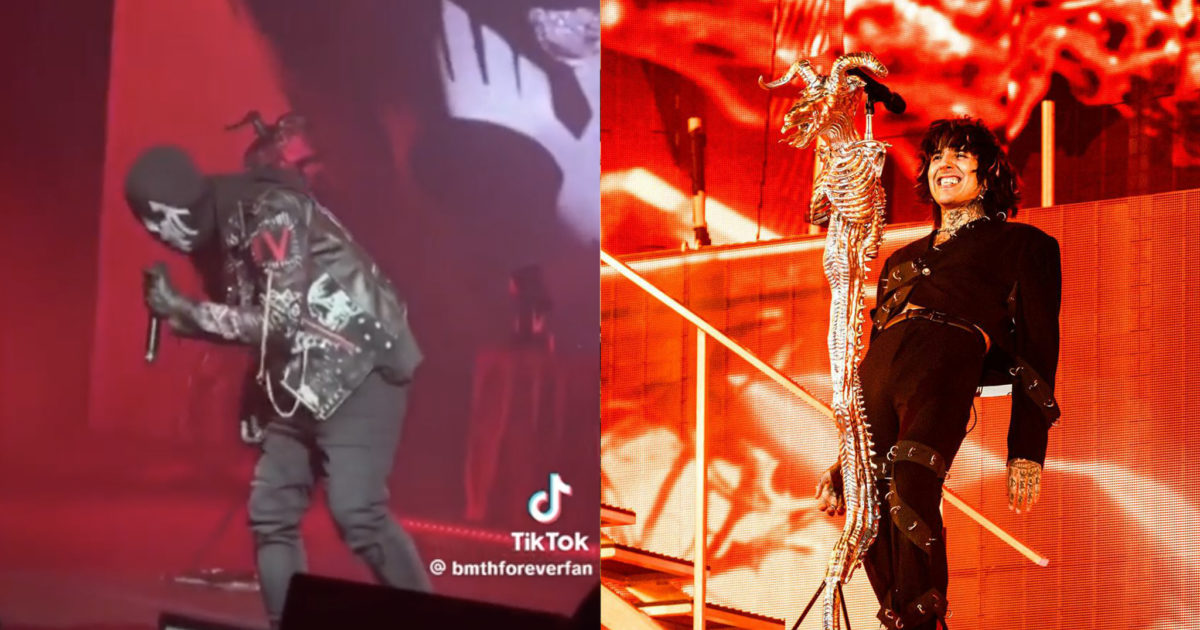 See Sleep Token’s IV perform Antivist with BMTH | Kerrang!