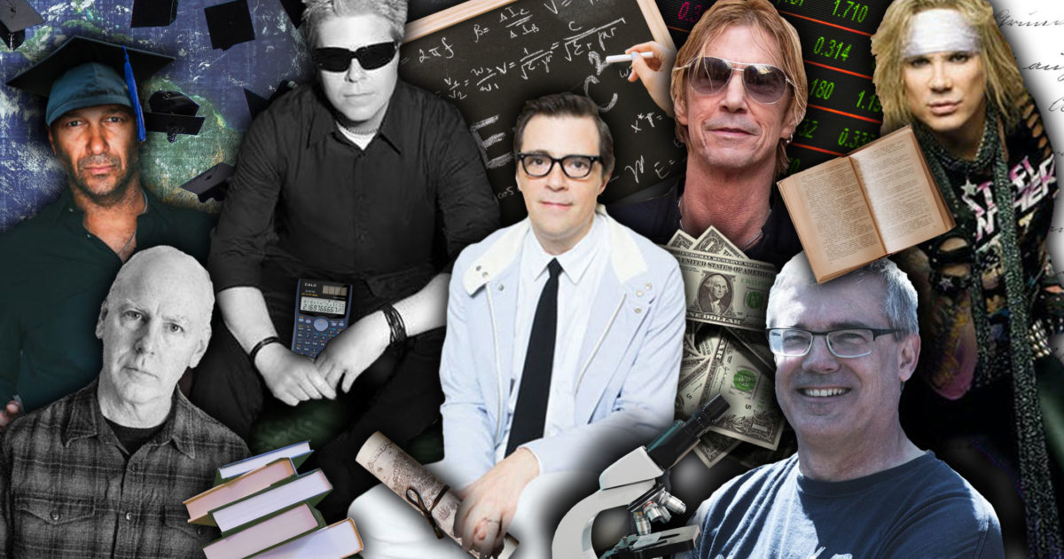 10 Of Rock's Most Intelligent Musicians | Kerrang!