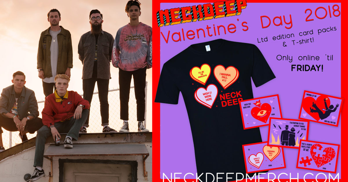 Neck Deep's Valentine's Merch Is Cute | Kerrang!