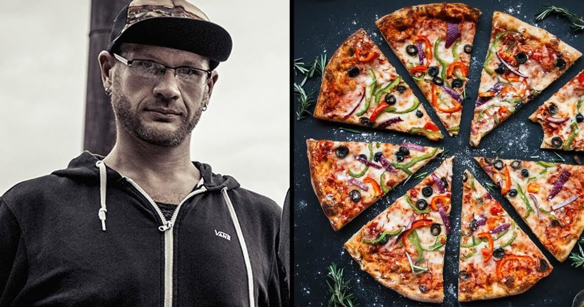 Killswitch Engage Guitarist Eats Pizza Mid-Solo | Kerrang!